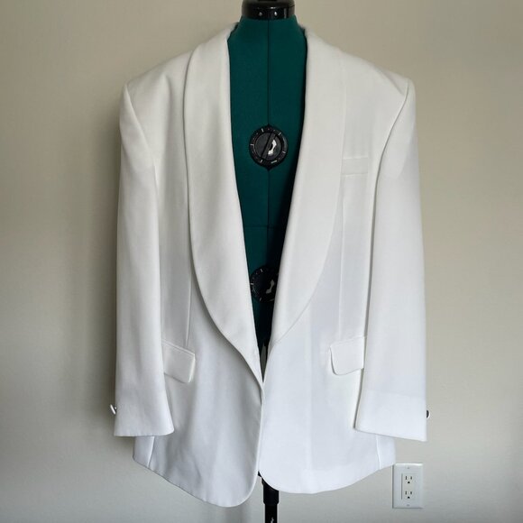 First Nighter | Suits & Blazers | First Nighter White Blazer | Poshmark